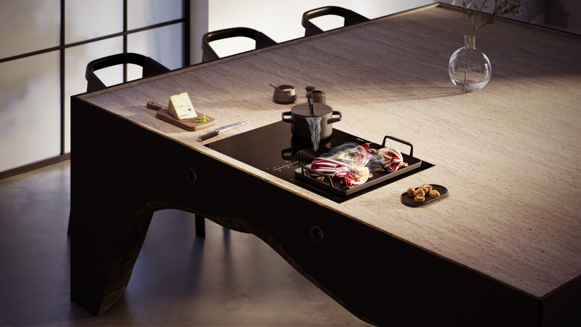 BORA PURMU M Pure RC 76cm Vented Induction Hob