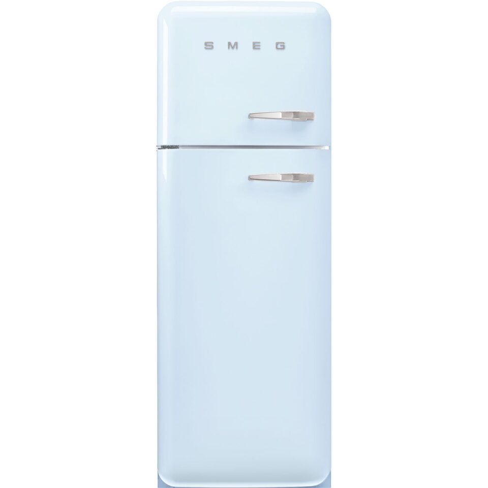 Smeg FAB30LPB5UK 50s Style Freestanding Left Hinge Fridge Freezer ...