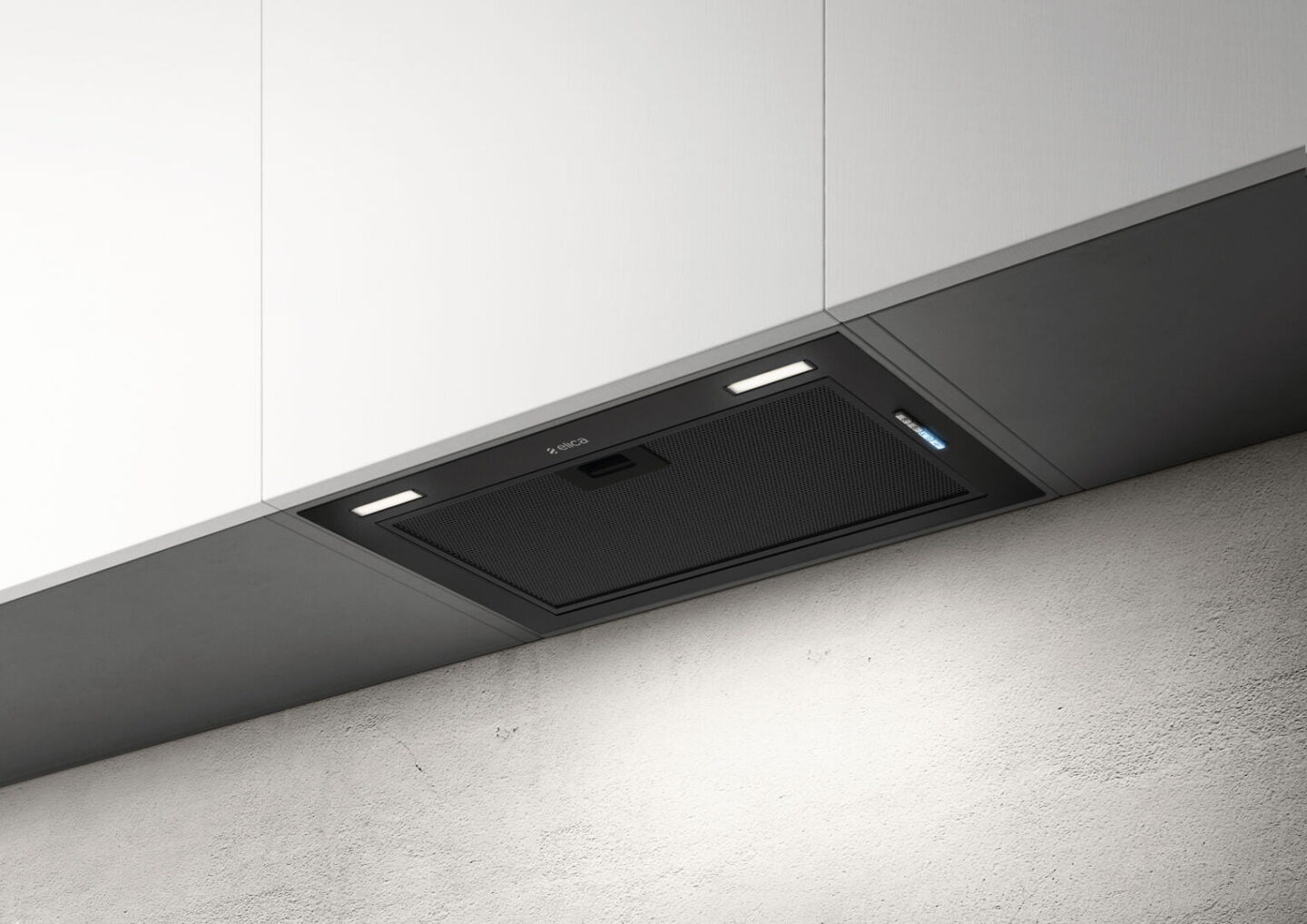 Elica FOLD-BLK-60 Fold 60cm Built In Extractor Hood in Black ...