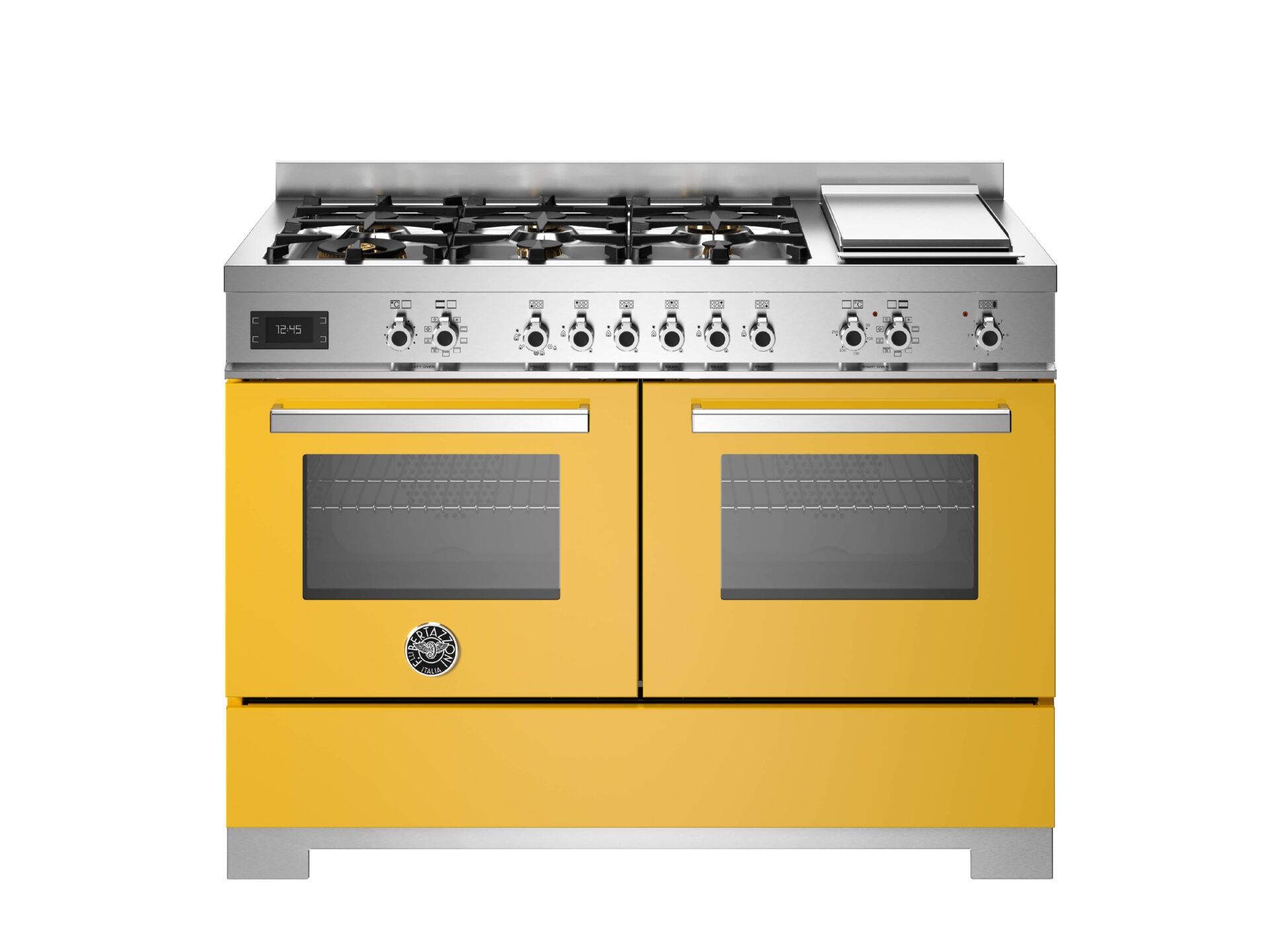 Bertazzoni PRO126G2EGIT2 Pro Series 120cm 6-Burner + Griddle Electric ...