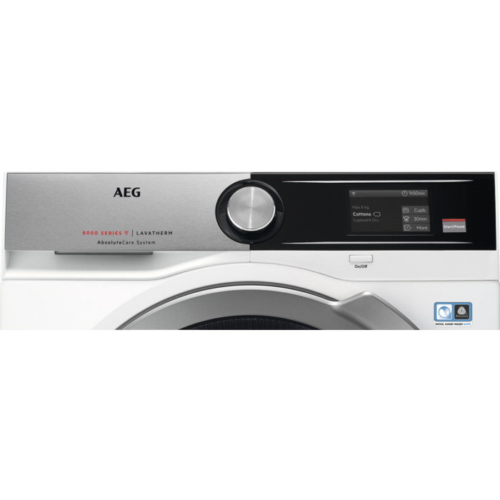 AEG 8000 Series Heat pump Tumble Dryer With AbsoluteCare 80 kg T8DEA866C