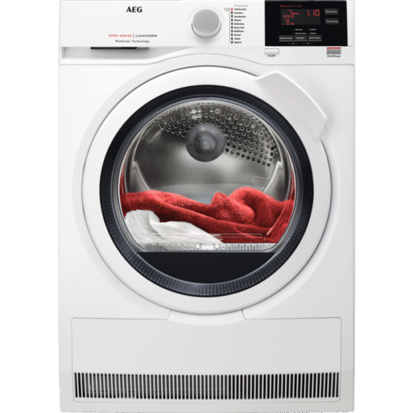 AEG Condenser Tumble Dryer With Prosense 7kg T6DBG721N - Appliance ...