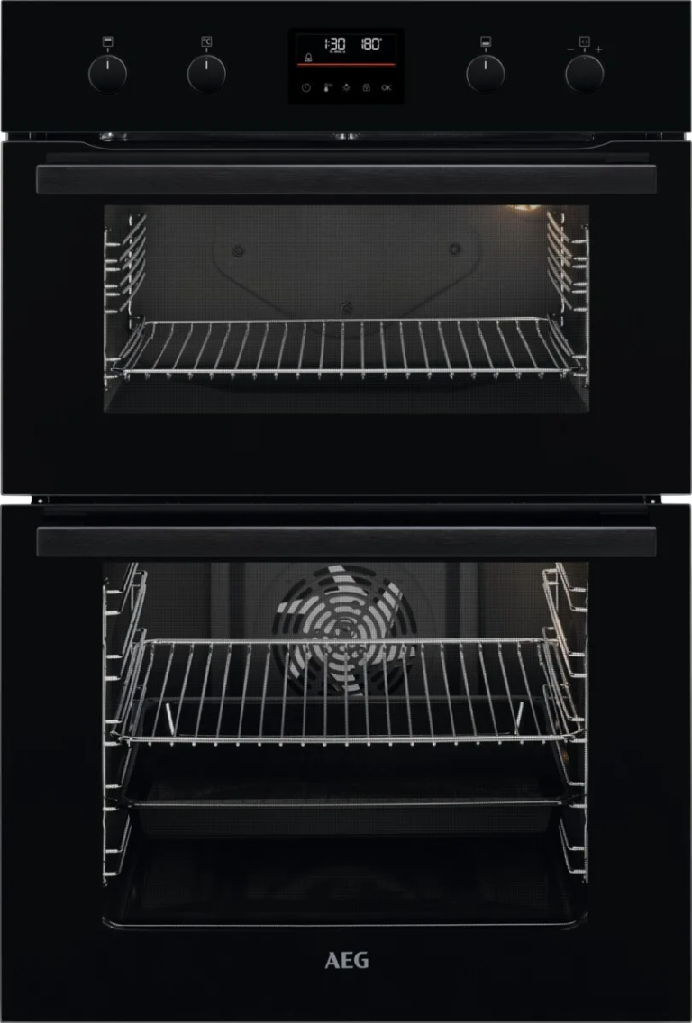 AEG DCB535060B SurroundCook Double Oven with Catalytic Cleaning ...