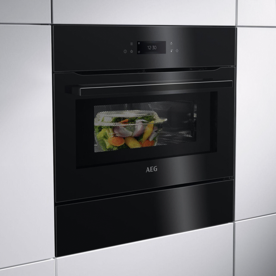 AEG CombiQuick - Compact Microwave/Multifunction Oven KMK761000M