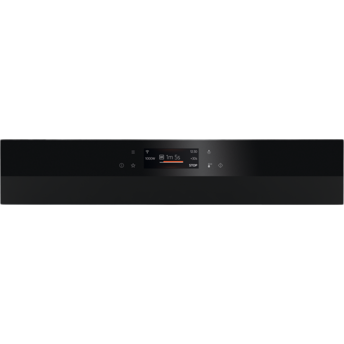 AEG KMK768080T CombiQuick Built In Microwave Oven with Enamel Cleaning