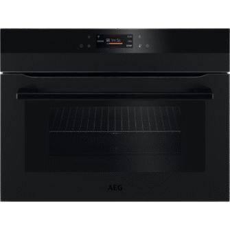 AEG KMK768080T CombiQuick Built In Microwave Oven with Enamel Cleaning