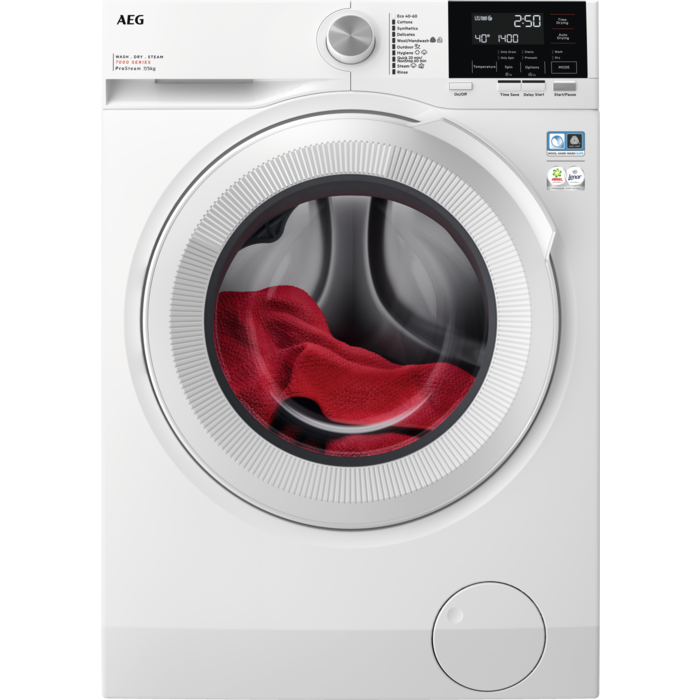 AEG LWR7175M2B 7kg/5kg 1400rpm Freestanding Washer Dryer