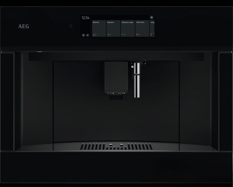 AEG NKC9N8B Built In Coffee Machine - Appliance Superstore