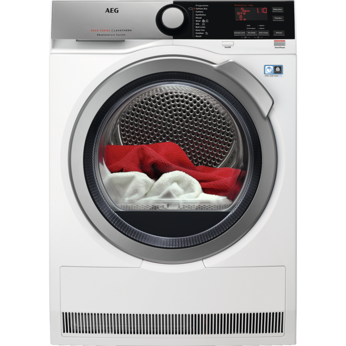 AEG T8DEE945R 9kg Heat Pump Tumble Dryer