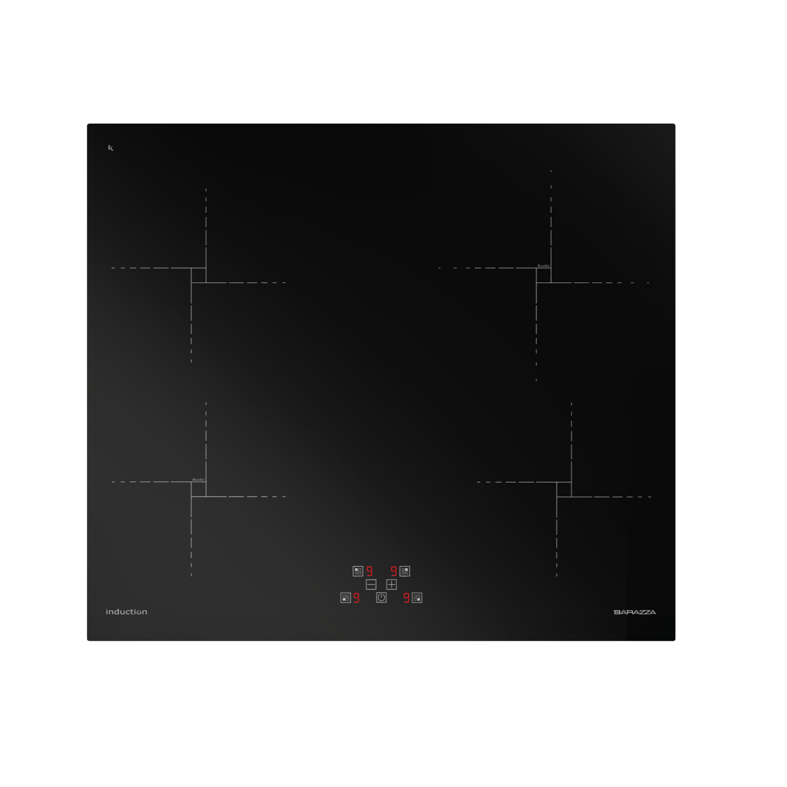 Barazza 60 cm Induction Green built-in hob 1PIDG64N