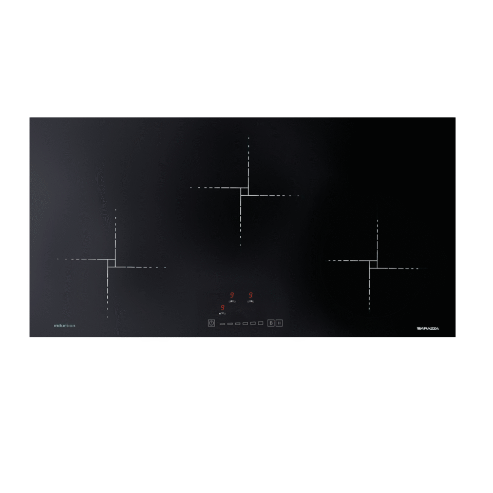 Barazza 90 cm Flat induction built-in and flush hob 1PID93NQ