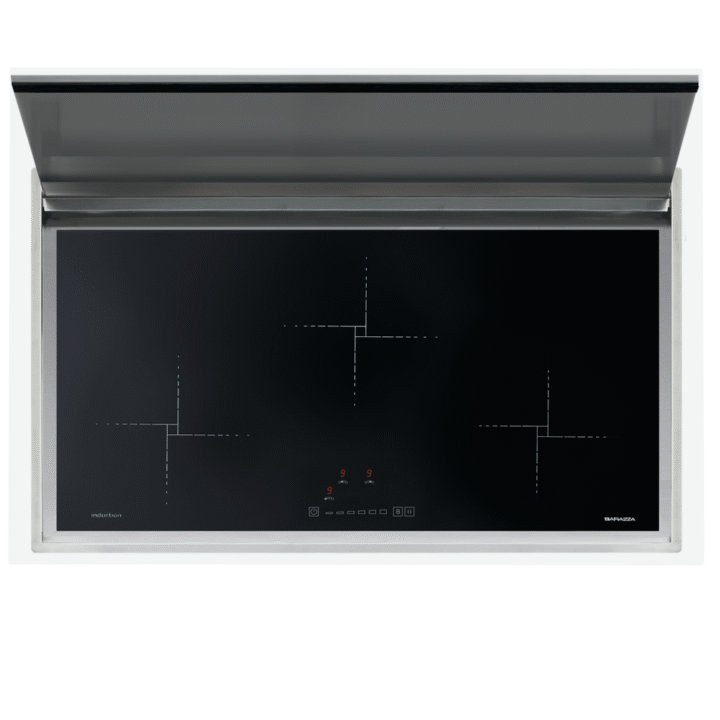 Barazza 90 cm Lab built-in and flush Induction hob with cover 1PLBC3IDN