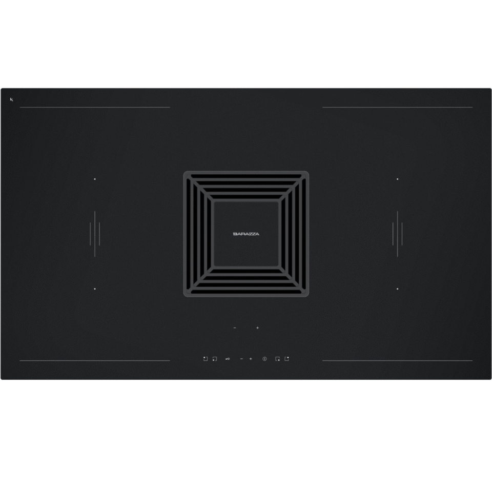 Barazza 90 cm Zero built-in and flush Venting Hob 1PIDZ90N