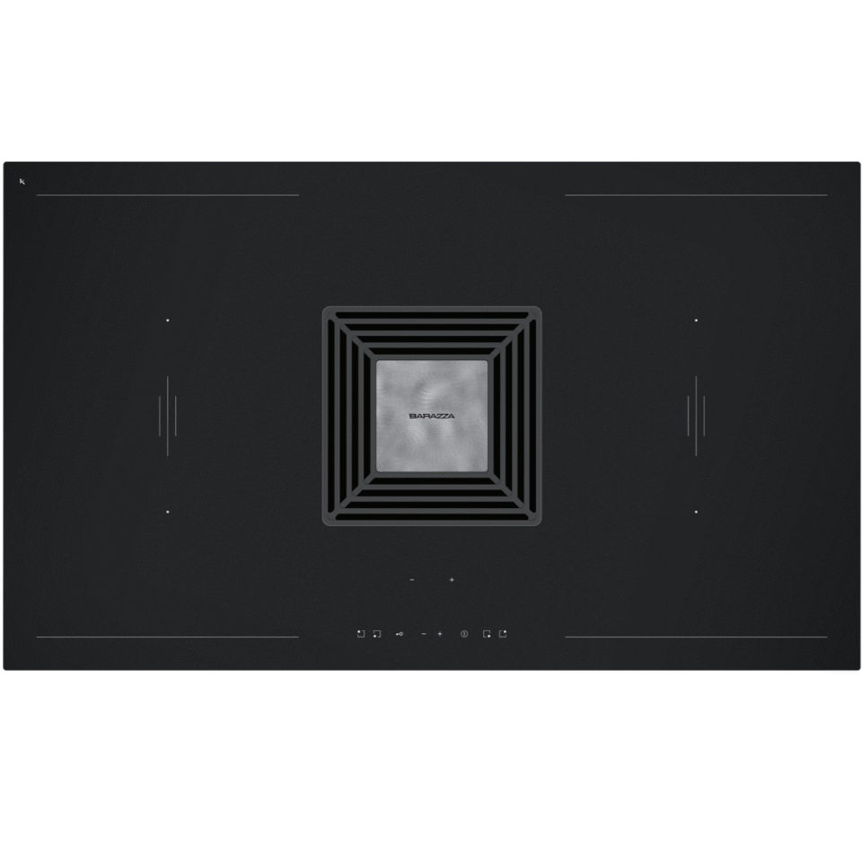 Barazza 90 cm Zero built-in and flush Venting hob vintage stainless ...