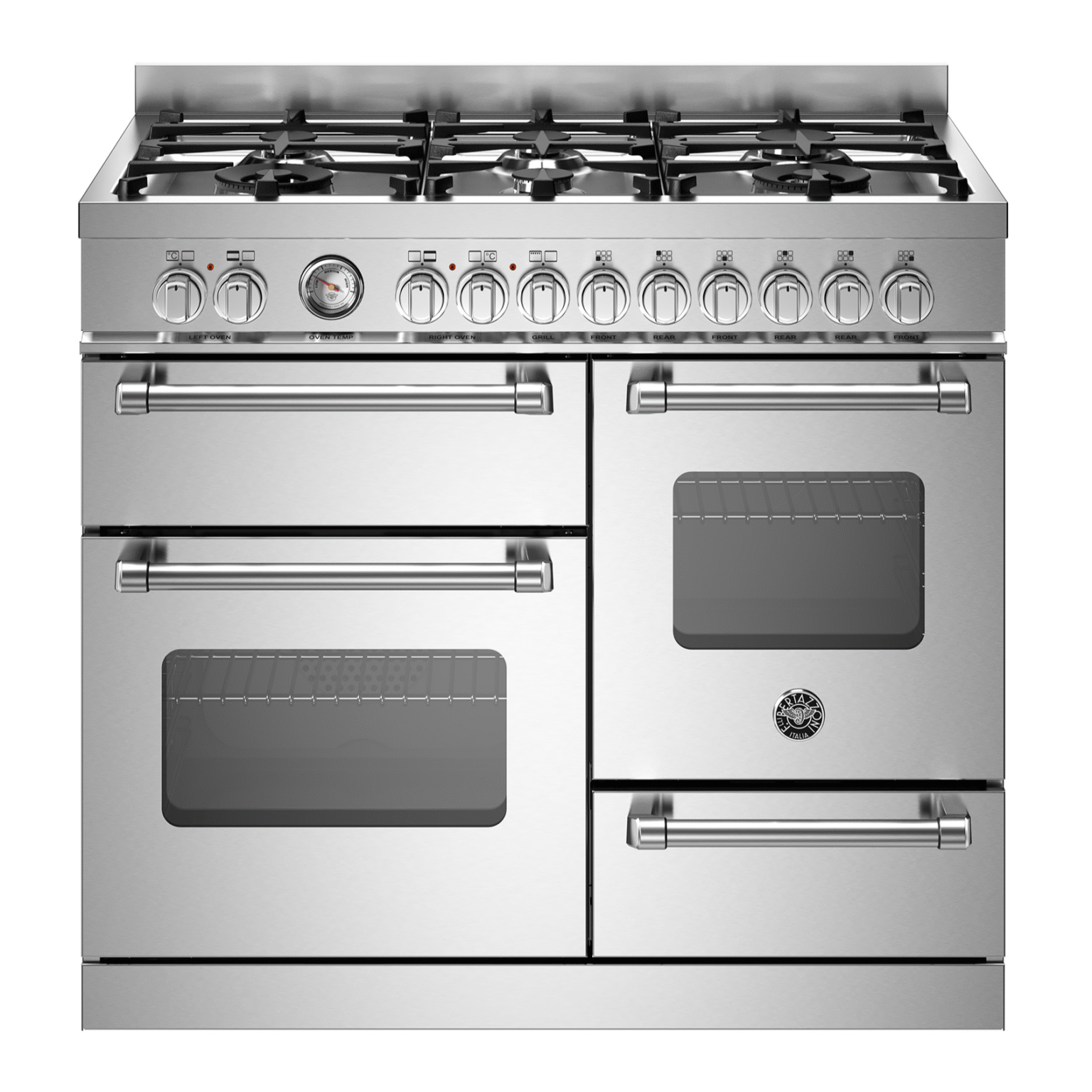 Bertazzoni MAS106L3EXC Master Series 100cm 6-Burner Electric Triple ...