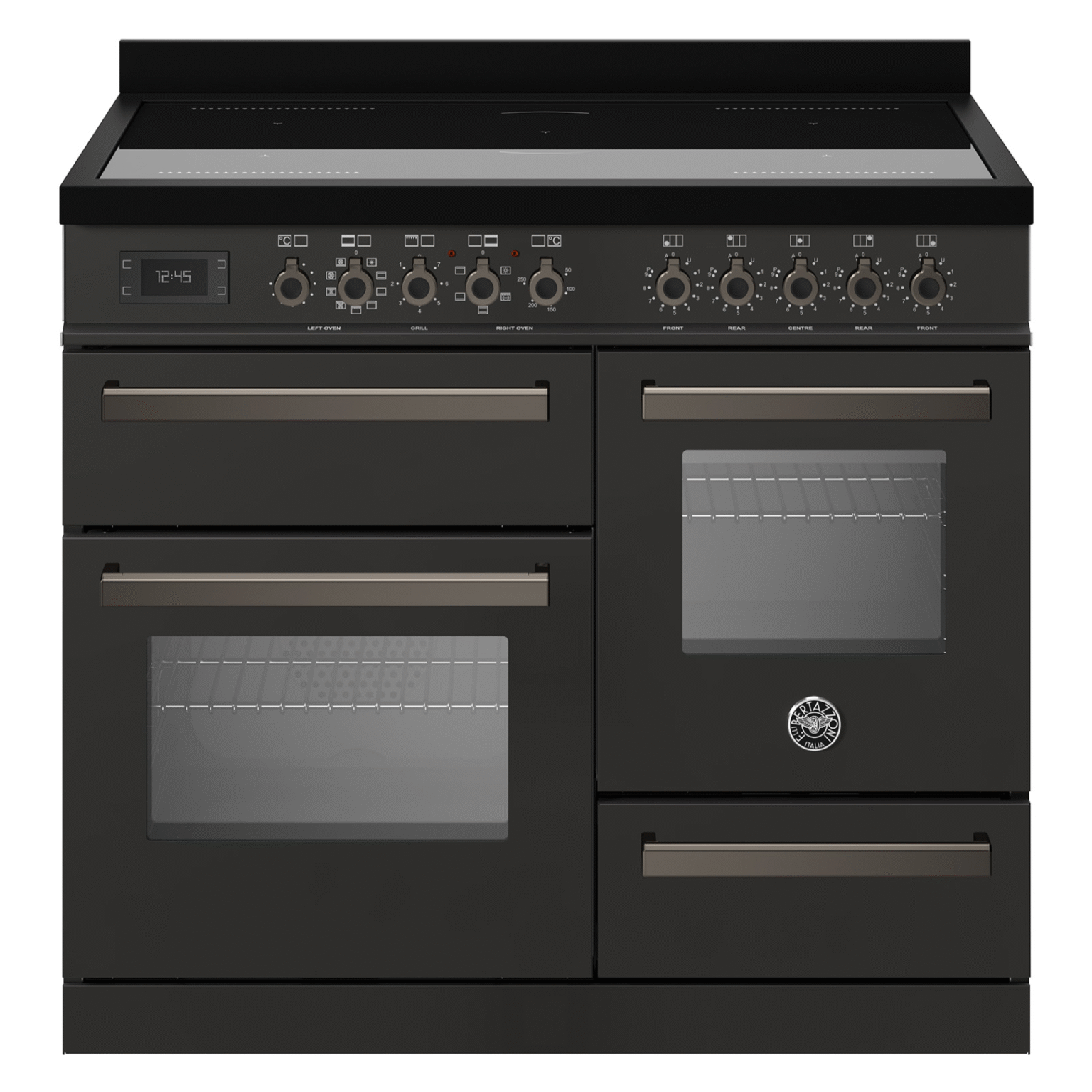 Bertazzoni PRO105I3ECAT2 Pro Series 100cm Induction Top Electric Triple ...
