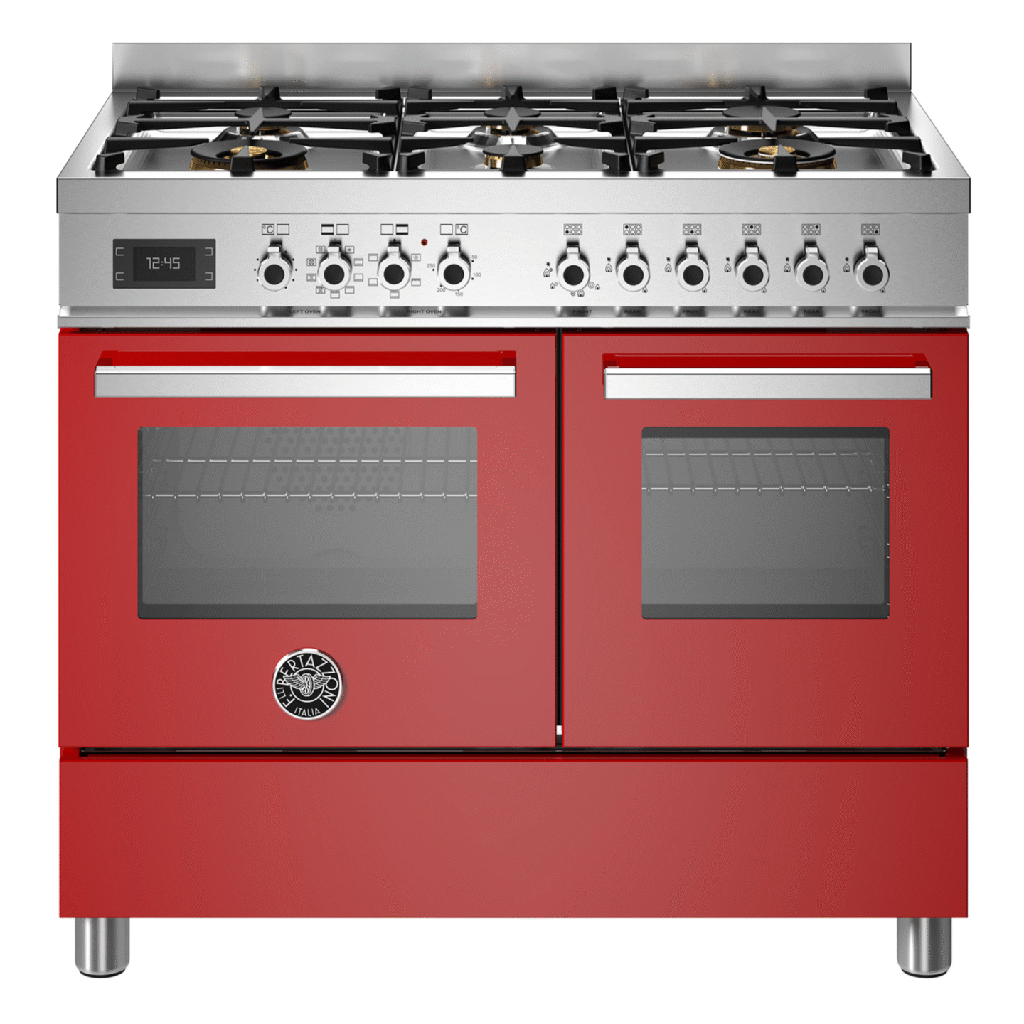 Bertazzoni PRO106L2EROT2 100cm Pro Series Range Cooker in Red ...
