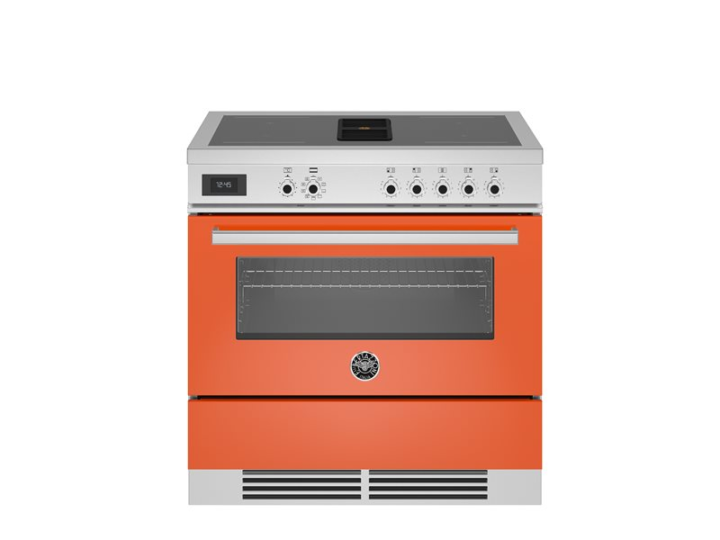 Bertazzoni PROCH94I1EART 90cm Pro Series Range Cooker with Integrated ...