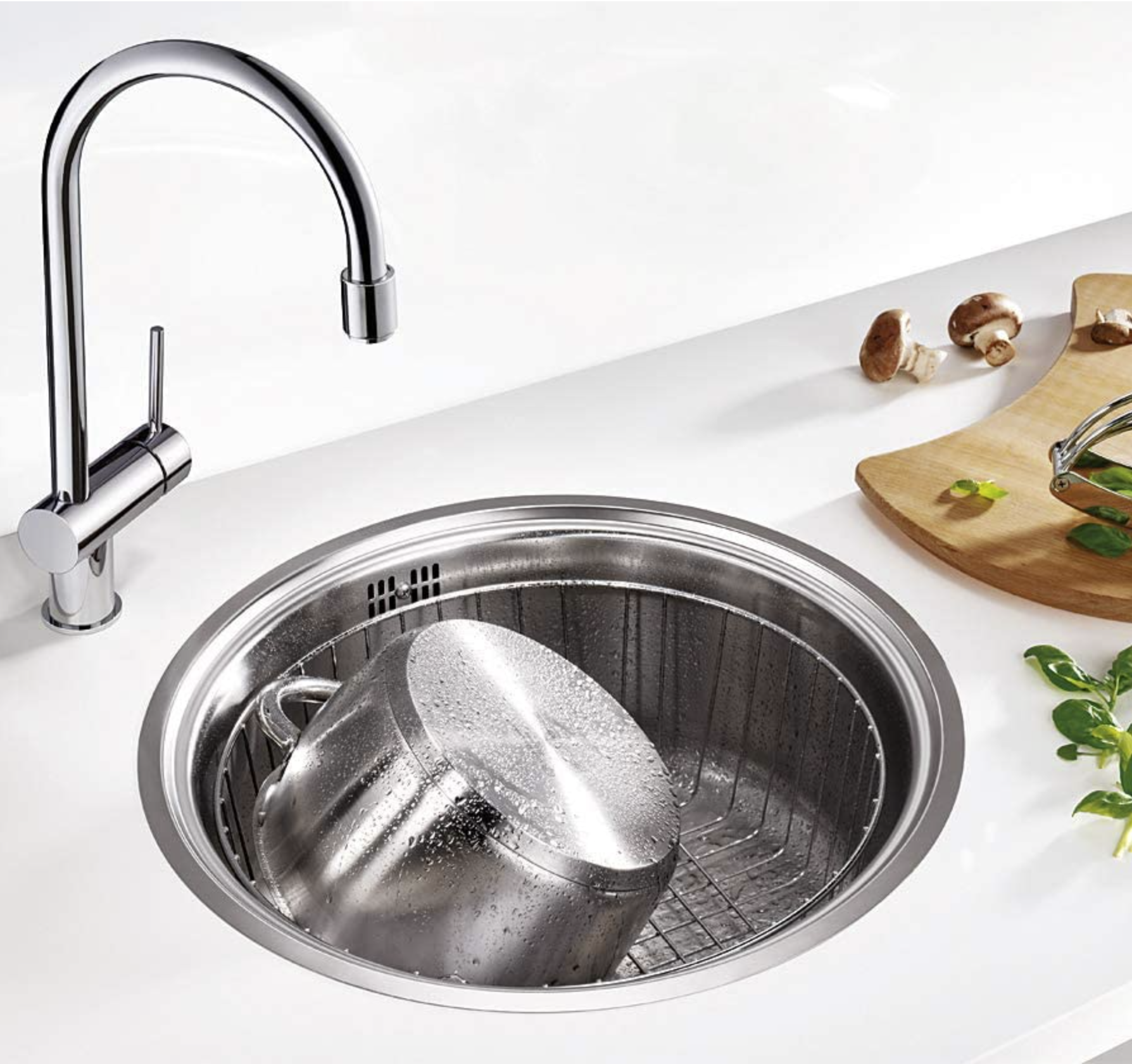 Blanco Rondosol IF514647 Stainless Steel Sink Brushed Finish