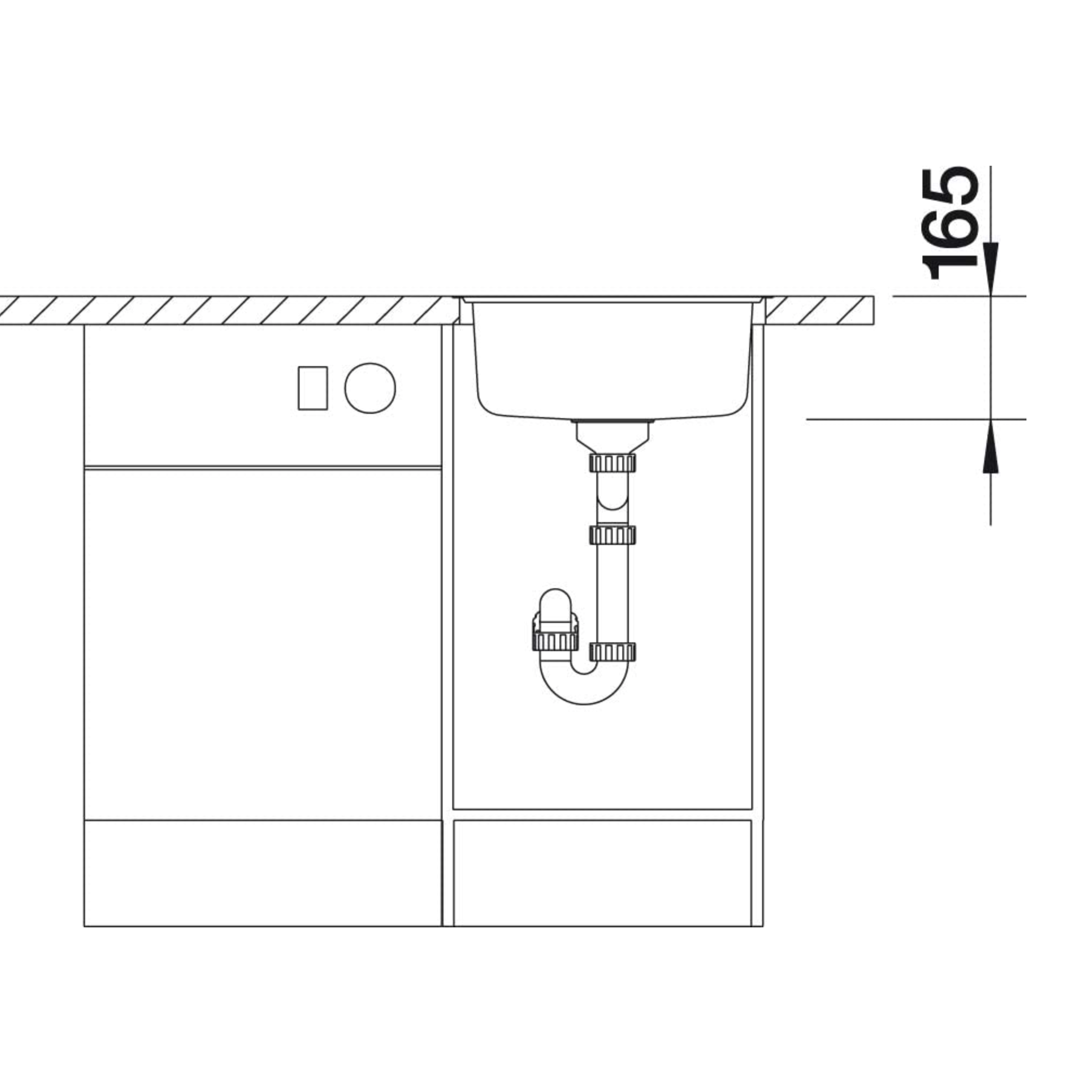 Blanco Rondosol IF514647 Stainless Steel Sink Brushed Finish