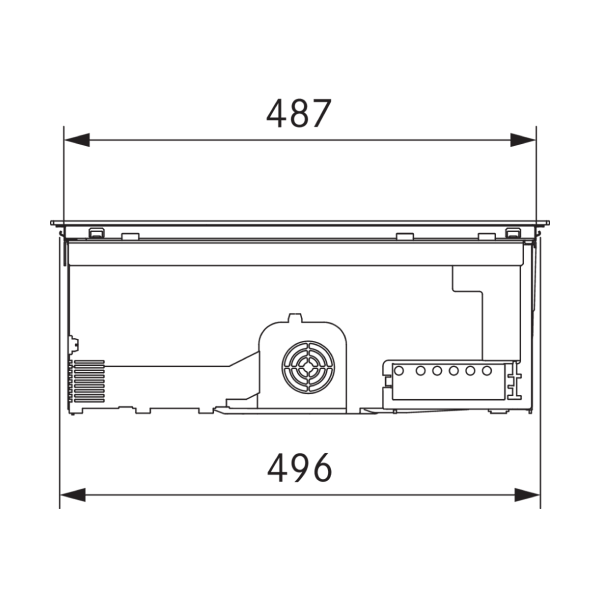 BORA PURSU S Pure RC 60cm Vented Induction Hob