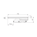 BORA PURU Pure RC 76cm Vented Induction Hob