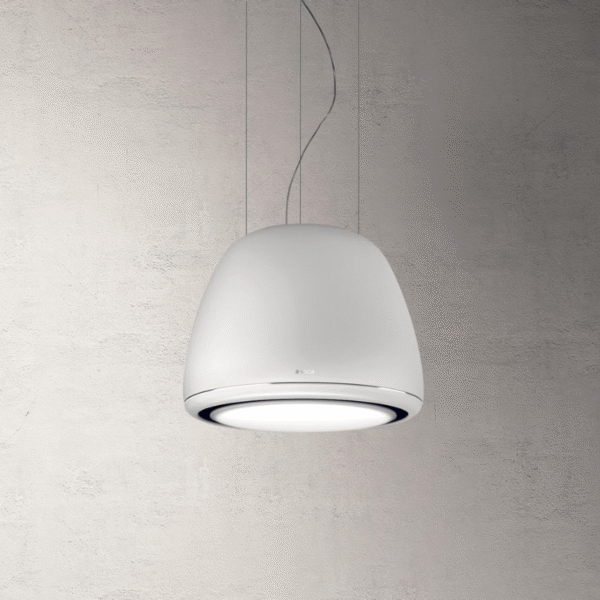 Elica Diva Classic 50cm RC Island Extractor Hood in White