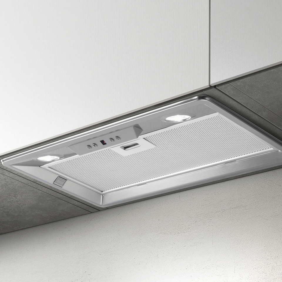 Elica ELIBLOC-STL-60 Elibloc Lux 60cm Built In Canopy Extractor Hood ...