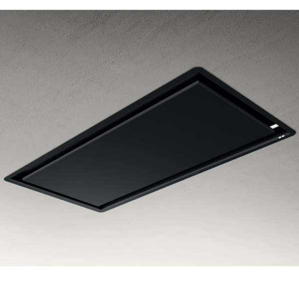 Elica Illusion Plus H30 100cm Ceiling Extractor Hood in Black