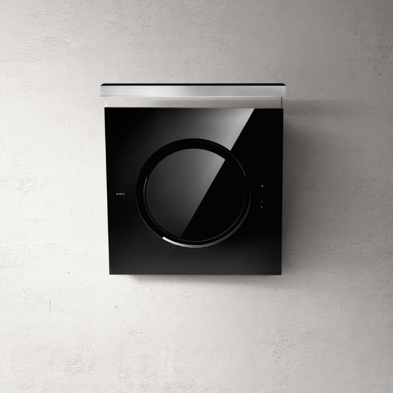 Elica IO Black Glass 800mm