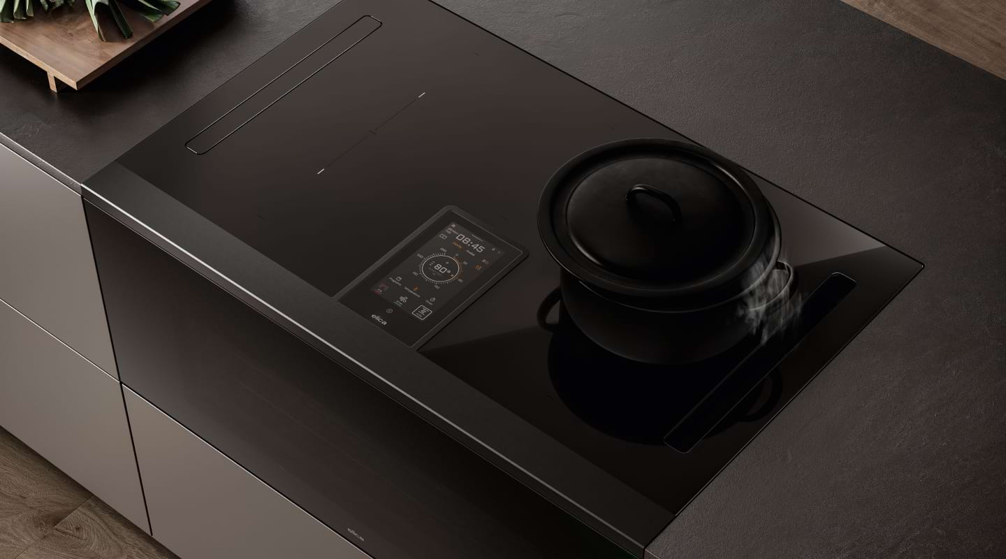 Elica LHOV Built In 90cm Wide Single Oven & Vented Induction Hob