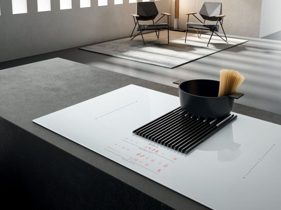 Elica NT-LIBRA-WH-RC Libra RC 83cm Vented Induction Hob in White ...