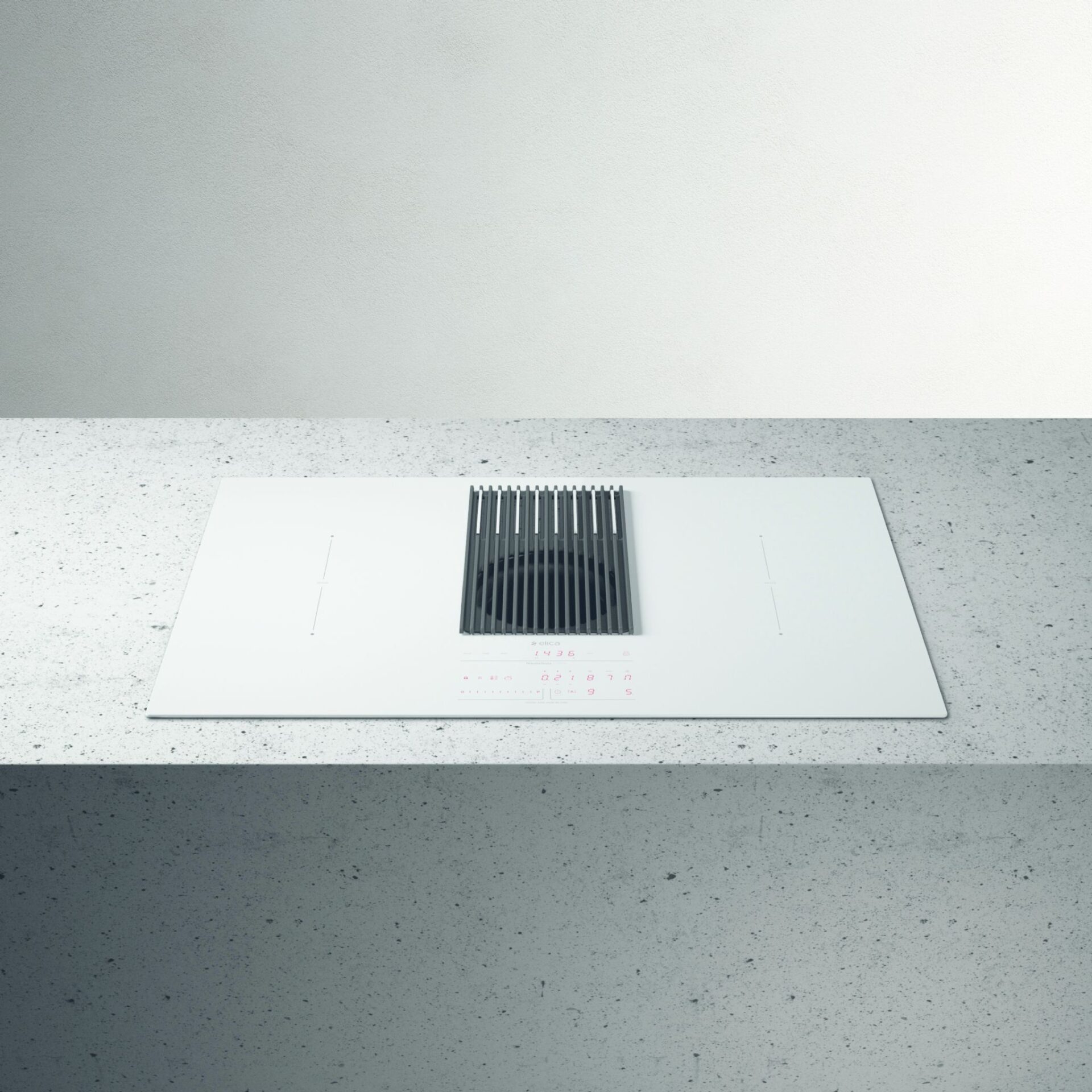 Elica Libra RC 83cm Vented Induction Hob in White