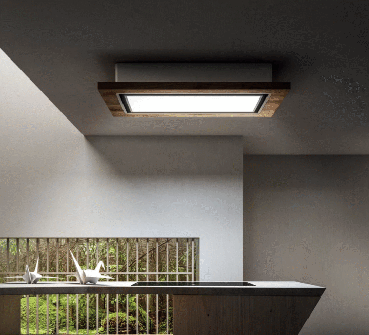 Elica LULL-AT-NAT-DO Lullaby @ 120cm DO Ceiling Extractor Hood in ...