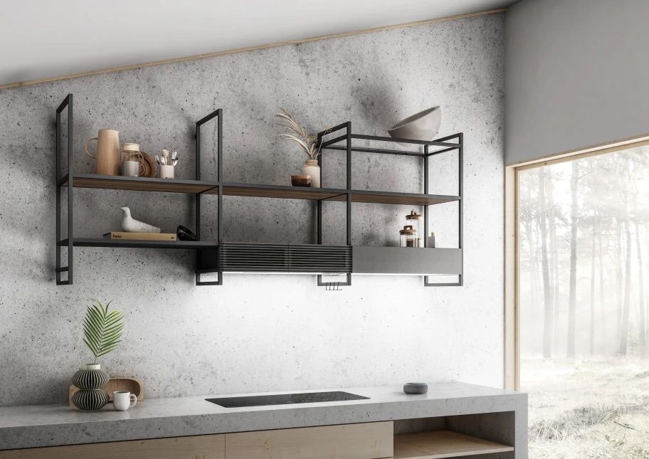 Elica OPEN-ST-80 Open Suite 80cm Modular Wall Extractor Hood ...