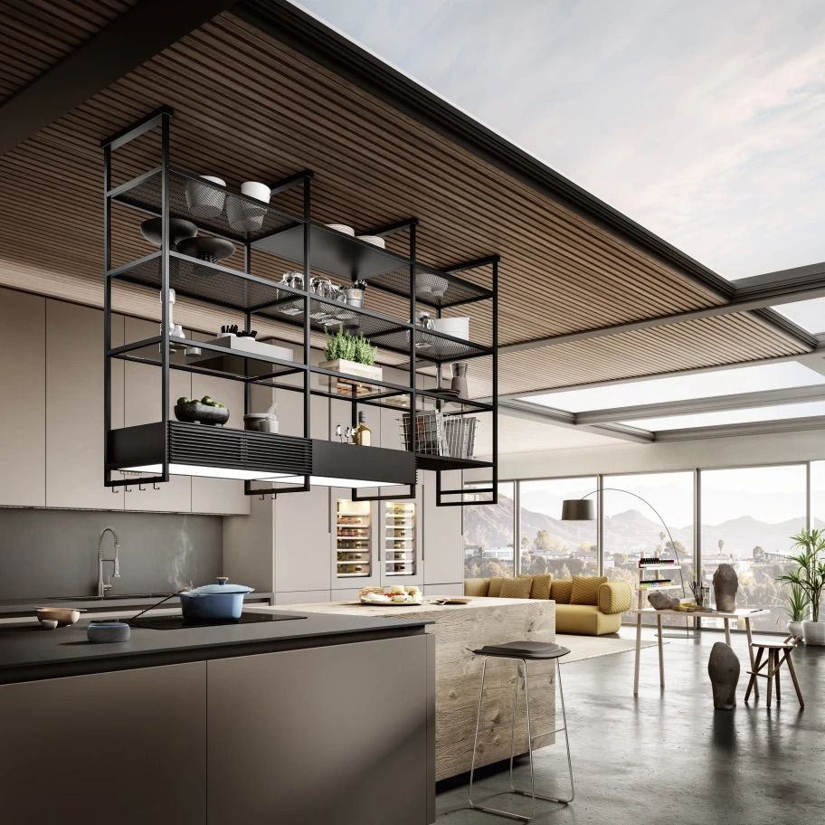 Elica OPEN-ST-ISL-160 Open Suite Superior 160cm Modular Island ...