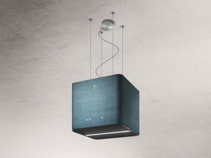 Elica PIX-DENIM Pix RC 42cm Island Extractor Hood in Denim - Appliance ...