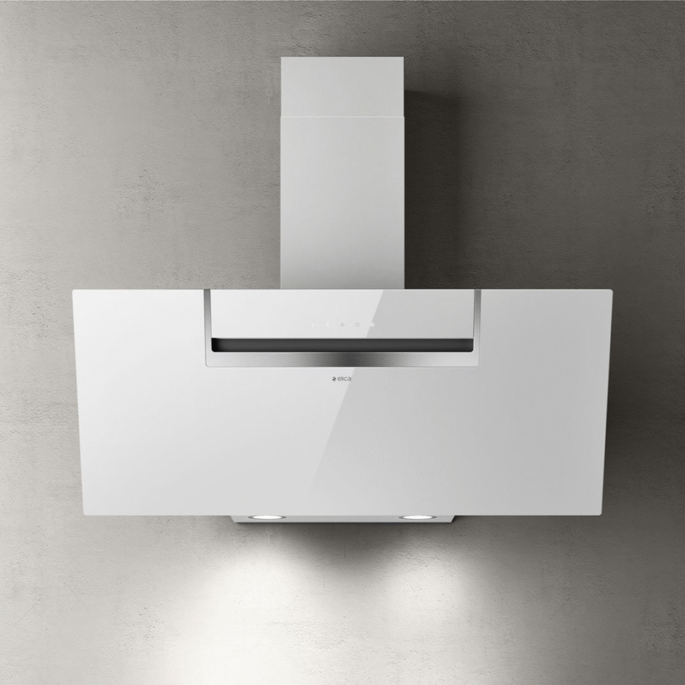 Elica SHEEN-WHT-60 Sheen-S 60cm Wall Mount Cooker Hood in White ...