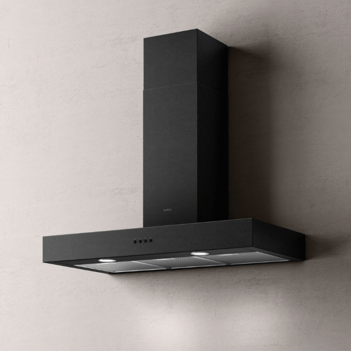 Elica SPOT-ISL-CST Spot Urban 90cm Wall Mount Cooker Hood in Cast Iron ...