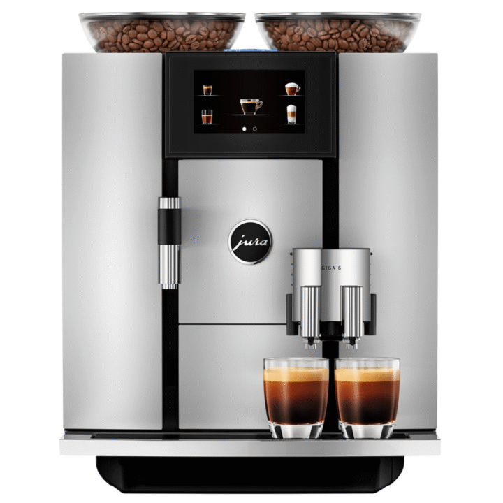 Jura GIGA6-ALU Freestanding Coffee Machine in Aluminium - Appliance ...