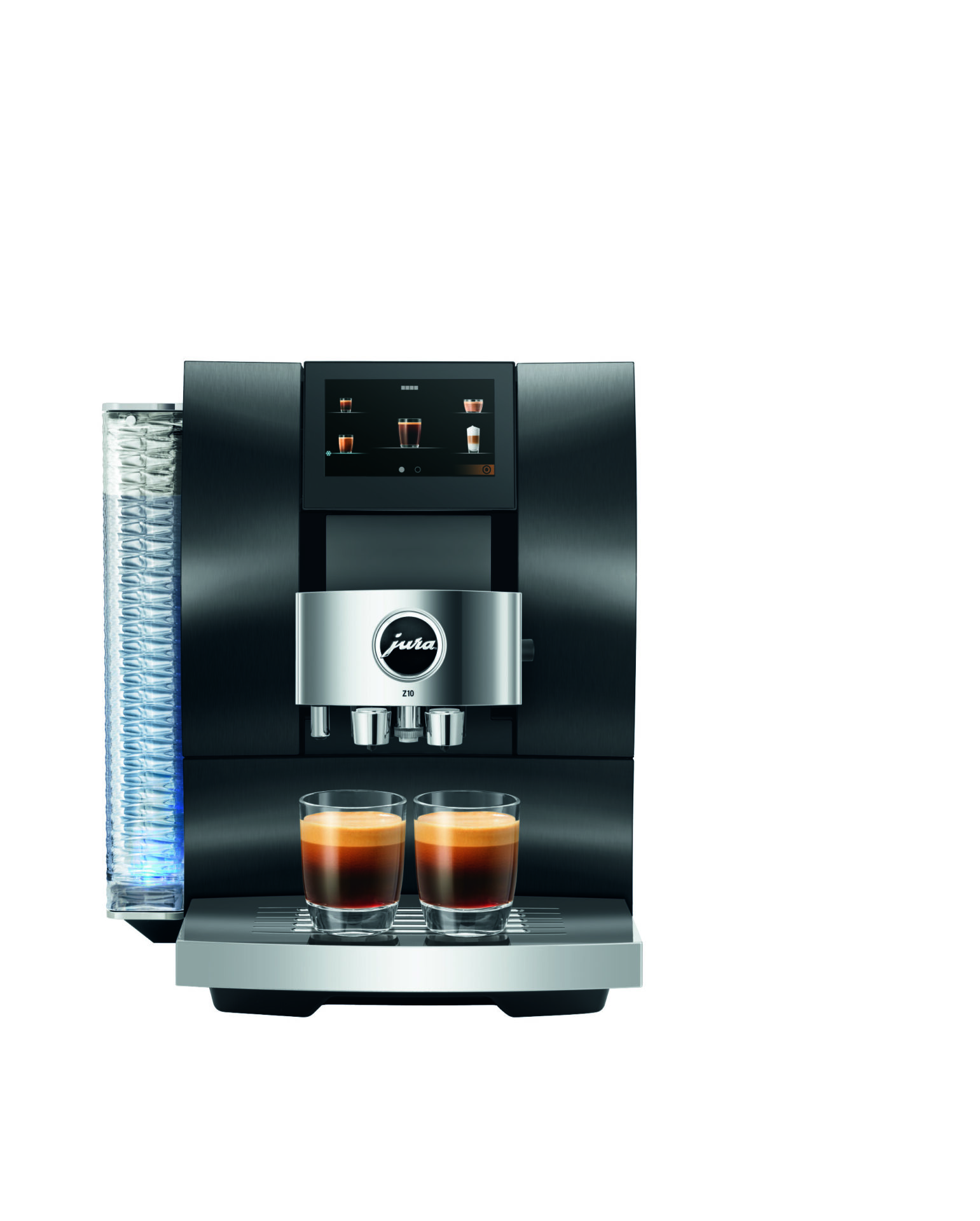 Jura Z10-BLK Freestanding Coffee Machine in Diamond Black - Appliance ...