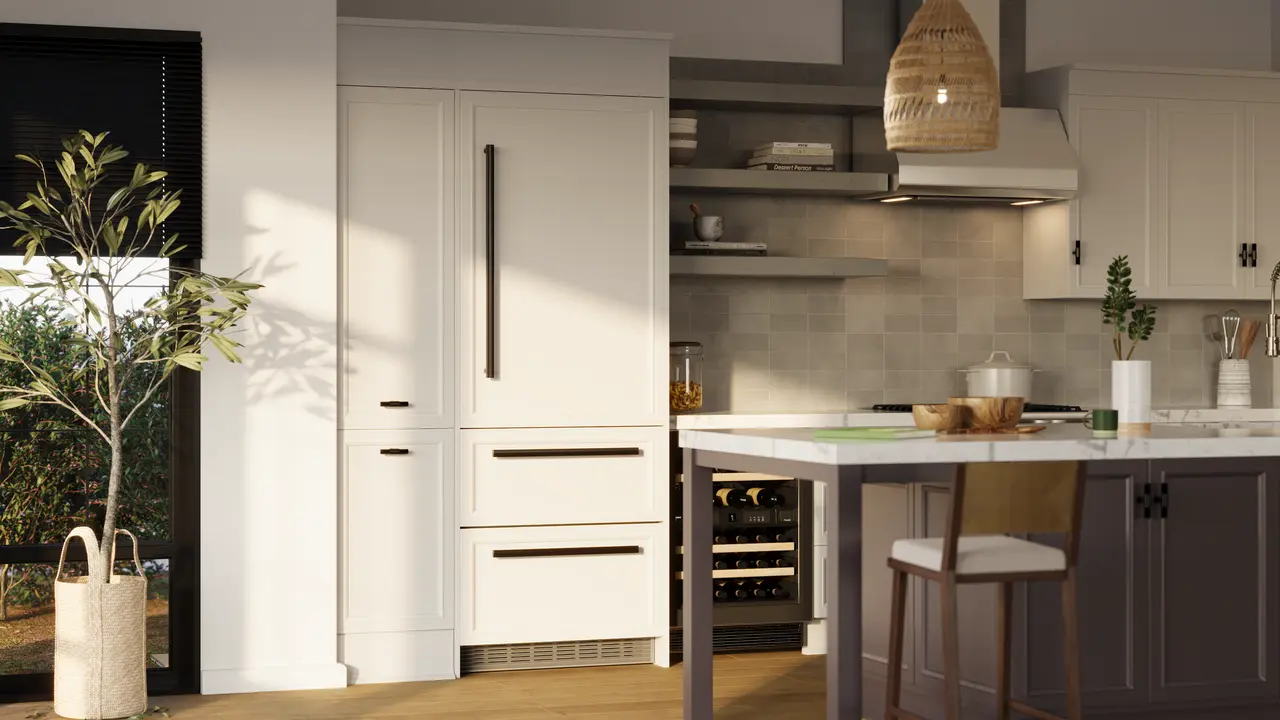 Liebherr ECBNe7870 Premium Plus Integrated American Fridge Freezer