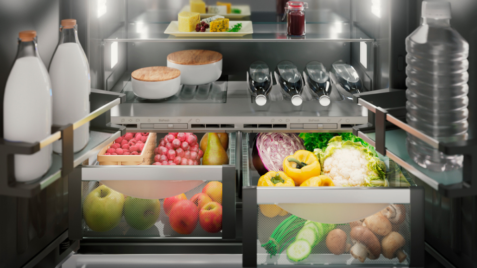 Liebherr ECBNe8871 Premium Plus Integrated American Fridge Freezer