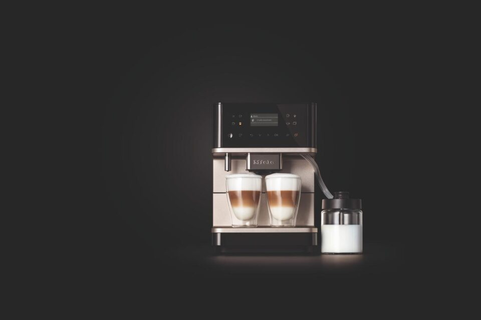 Miele CM6560-OBBL Countertop Coffee Machine in Obsidian Black ...