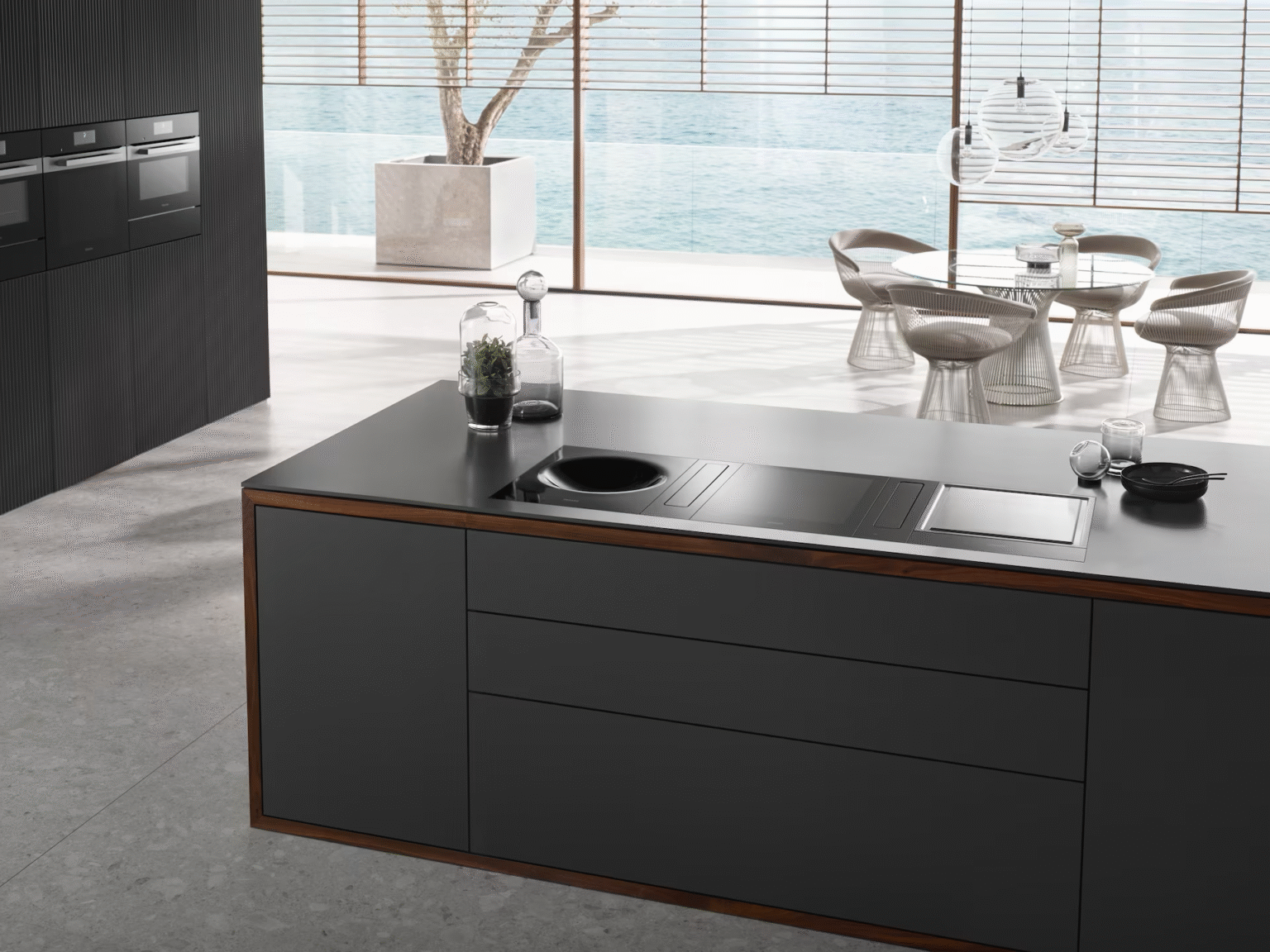 MIELE CS7641 FL SmartLine Element with Induction Wok