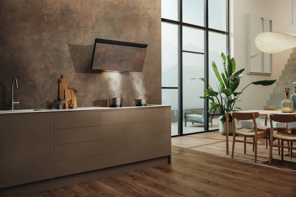 Miele DAH4970 Sienna Bronze Patina 90cm Wall Extractor Hood - Appliance ...