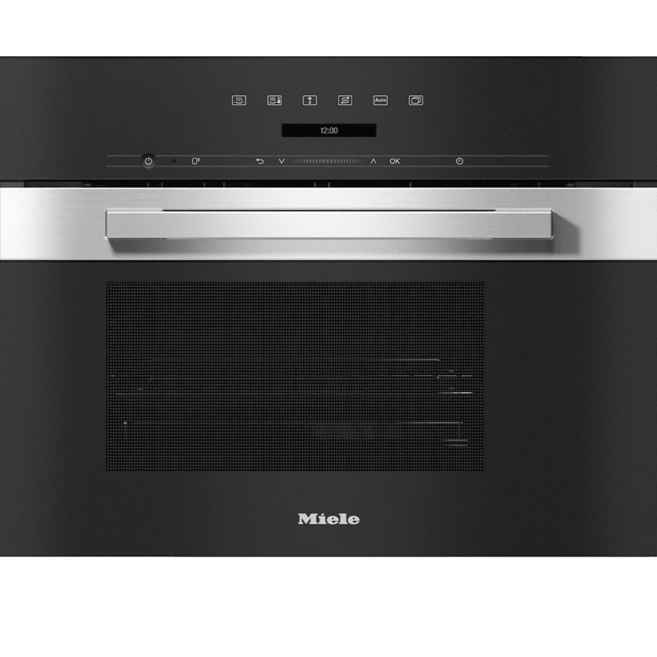 Miele DG 7240 Stainless Steel/Clean Steel Built-In Steam Oven ...