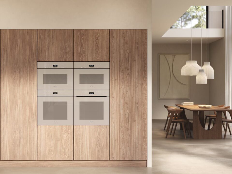 Miele DGC7440 HCX Pro Built In Steam Combi Oven in Pearl Beige