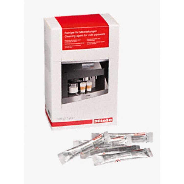 Miele GPCLMCX1001P 100x Milk Pipework Cleaning Sachets