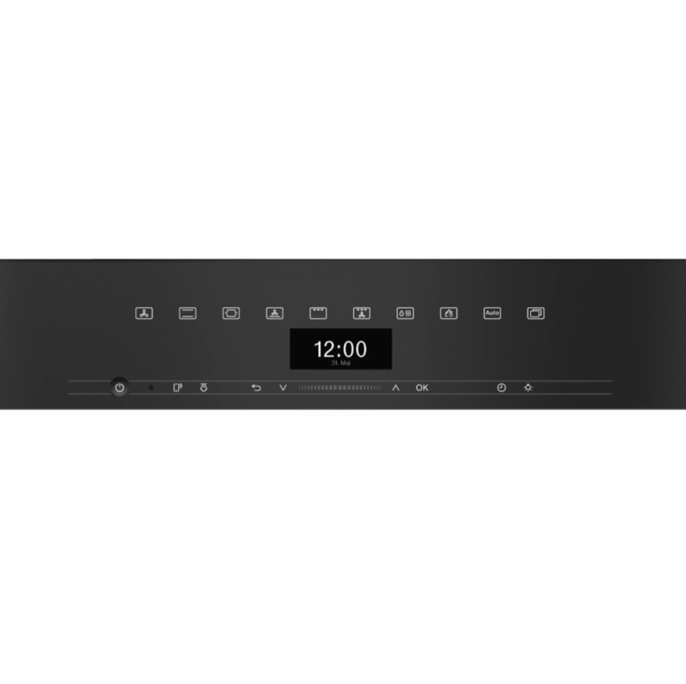 Miele H7464BP Obsidian Black Built In Single Oven - Appliance Superstore